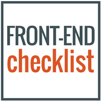 The perfect Front-End Checklist for modern websites and meticulous ...